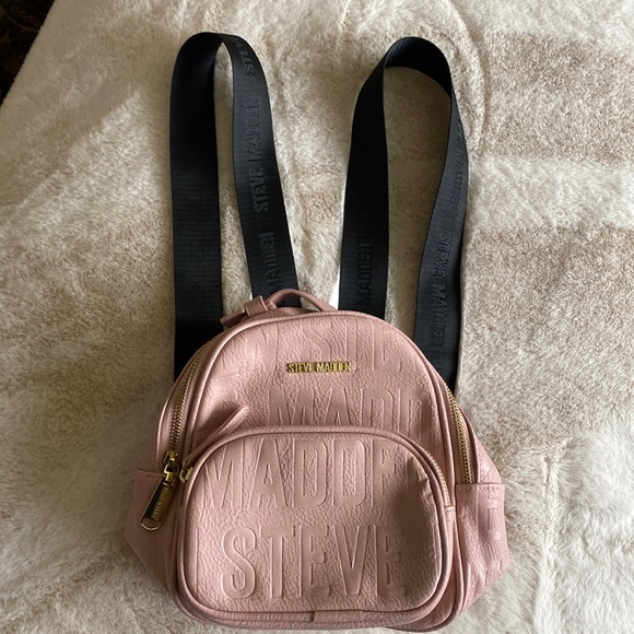 Steve Madden | Bags | Steve Madden Mini Faux Leather Backpack | Poshmark